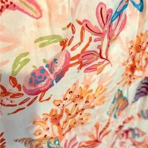 Taylor | Dresses | Taylor Nwt Sea Creatures Fish Tie Detail Ruffle Hem ...